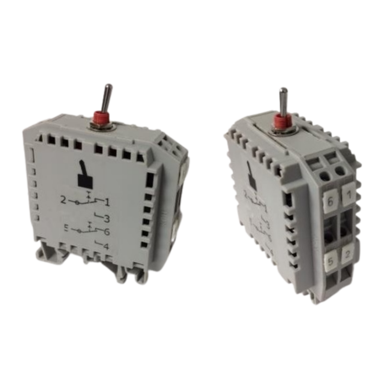 Terminal with DPDT Toggle Switch